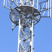 China Angle Galvanized Self Supporting Radio Tower Triangular Radio Antenna for sale