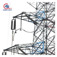 China Pylon 4 Legged Power Transmission Line Tower Galvanized Electrical for sale