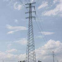 China Galvanized Q235b Electric Tower Power Lines High Voltage Angular Tower for sale