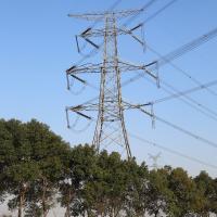 China Galvanized Q235b Electric Tower Power Lines High Voltage Angular Tower for sale
