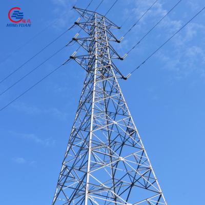 Cina la immersione calda ha galvanizzato la linea di trasmissione di Q355B torre del trasporto di energia in vendita