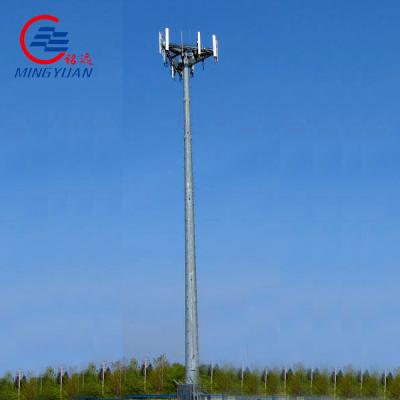 Cina Hot Dip Galvanized Tubular Steel Tower A36 Pole Monopole Angular Telecommunication in vendita