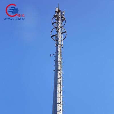 China Hot Dip Galvanized Fake Cellular Bionic Cell Tower 45 Meters for sale