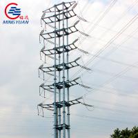 China Double Circuit Design High Tension Wire Tower 33kv for sale