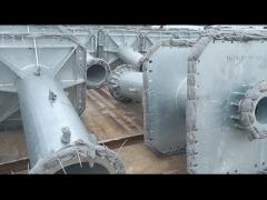 Galvanized 35kv Transmission Line Substation , Q235B Power Line Substation