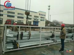 Why are towers made of tubular steel?