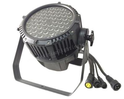 China High power 54x3W RGB Waterproof LED Par Can, Outdoor LED Stage Par Can Light for sale