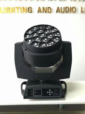 China 19pcs 15watt RGBW big bee eye Outdoor stage lighting led beam wash moving head with zoom for sale