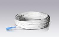 China SC UPC FTTH Flat Drop Patch Cord 2.0x3.0mm 2.0x5.0mm for Terminal Box and Communication for sale