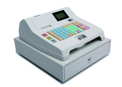 China Switch Power Desktop Retail Cash Register With Flexible Keyboard for sale
