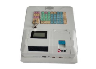 China Customized White Electronic Cash Register Max 90mm/S 8 Digit LED Display for sale