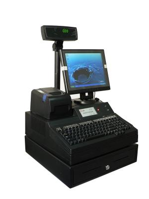 China Mass Storage Pos System Retail , Pos System All In One With 800*600 TFT LCD Monitor for sale