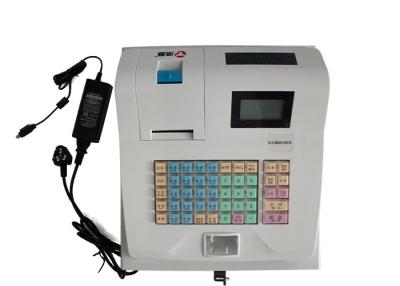 China 8 Digits LED Small Cash Register Machine With Switch Power Thermal Printer for sale
