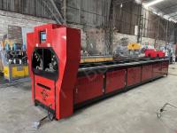 China Low Carbon Structural Iron A3 Hydraulic Pipe Punching Machine Fully Automatic for sale