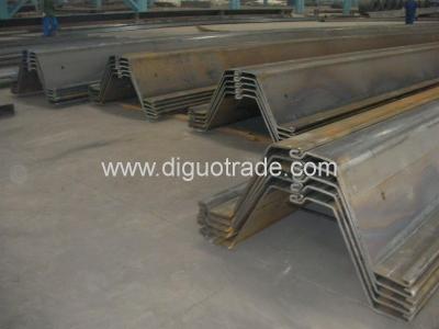 China Steel sheet pile for sale