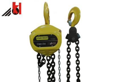 Cina Manuale 5 Ton Mining Chain Fall 3M Lifting Chain Block in vendita
