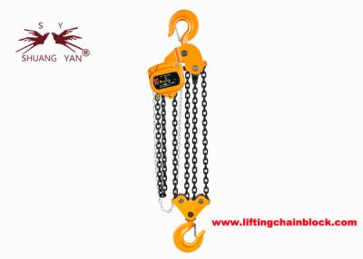 Cina Galvanized Manual Chain Block With 360 Rotate Safety Hook From Chongqing Kinglong in vendita