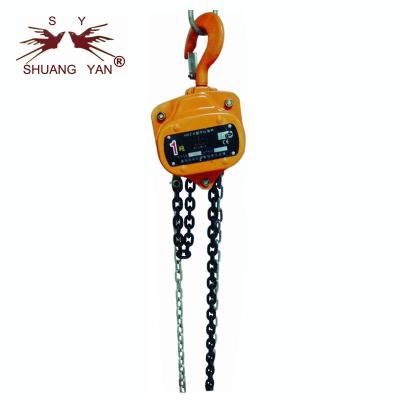 China Aparência manual alta da multa do bloco Chain de resistência de desgaste Laborsaving à venda