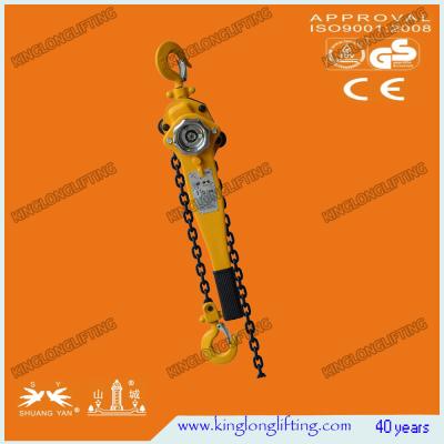 China Van de het Hijstoestelhshx Reeks van de pal Handketting de Kleur 1500kg Geel het Opheffen Gewicht Te koop