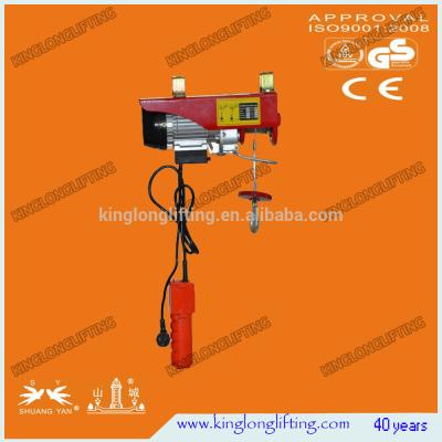 China van de de Draadkabel van 100kg 200kg 300kg de Elektrische Consumptie van de het Hijstoestel Lage Macht Te koop