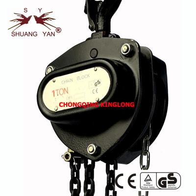 Cina Attrezzi per bricolage 1T della costruzione di HSZ-D che di sollevamento blocco a catena in vendita