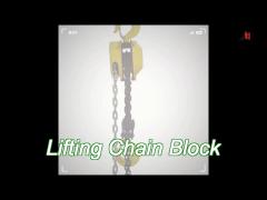 2 ton G80 Lifting Chain Pulley Block Triangle Populair type Hoge veiligheid voor bruggoeder, enz.