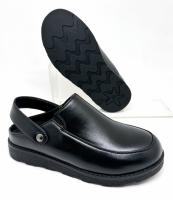 China Unisex Convertible Leather Clogs with Back Strap for sale