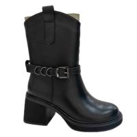 China Ladies Leather Boots for sale