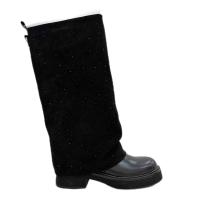 China Ladies Leather Boots for sale