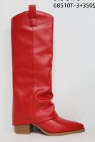 China Ladies Leather Boots for sale