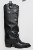 China Ladies Leather Boots for sale