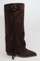 China Ladies Leather Boots for sale