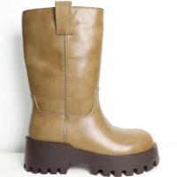 China Ladies Leather Boots for sale
