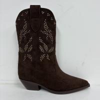 China Ladies Leather Boots for sale