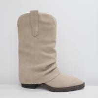 China Ladies Leather Boots for sale
