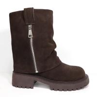 China Ladies Leather Boots for sale