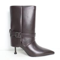 China Ladies Leather Boots for sale