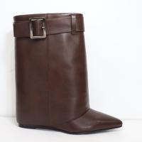 China Ladies Leather Boots for sale