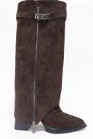 China Ladies Leather Boots for sale