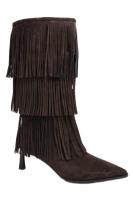 China Ladies Leather Boots for sale