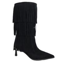 China Ladies Leather Boots for sale