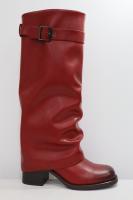 China Ladies Leather Boots for sale