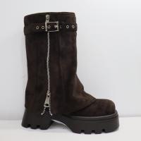 China Ladies Leather Boots for sale