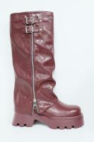China Ladies Leather Boots for sale