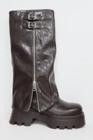 China Ladies Leather Boots for sale
