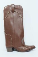China Ladies Leather Boots for sale