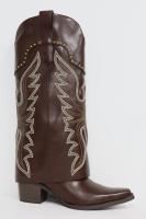 China Ladies Leather Boots for sale
