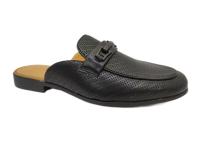 China Men Croc Print Horsebit Mules for sale