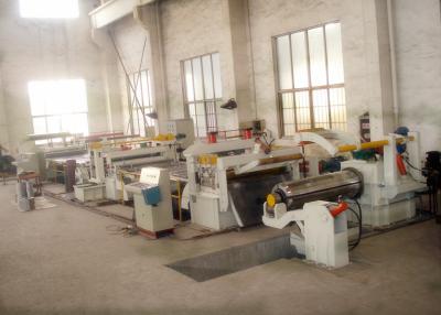 China CR / HRC 6Crw2Si Metal Slitting Line 380V With Hydraulic System for sale