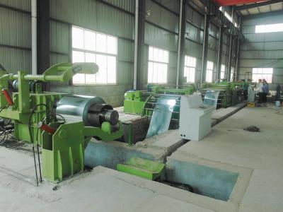 China Cross Steel Cut To Length Line For Stainless Steel , Automatic Cutting Machine for sale